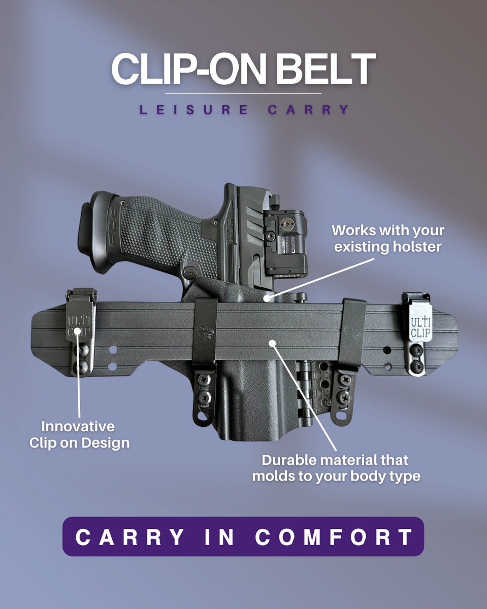Clip-On Belt – Leisure Carry