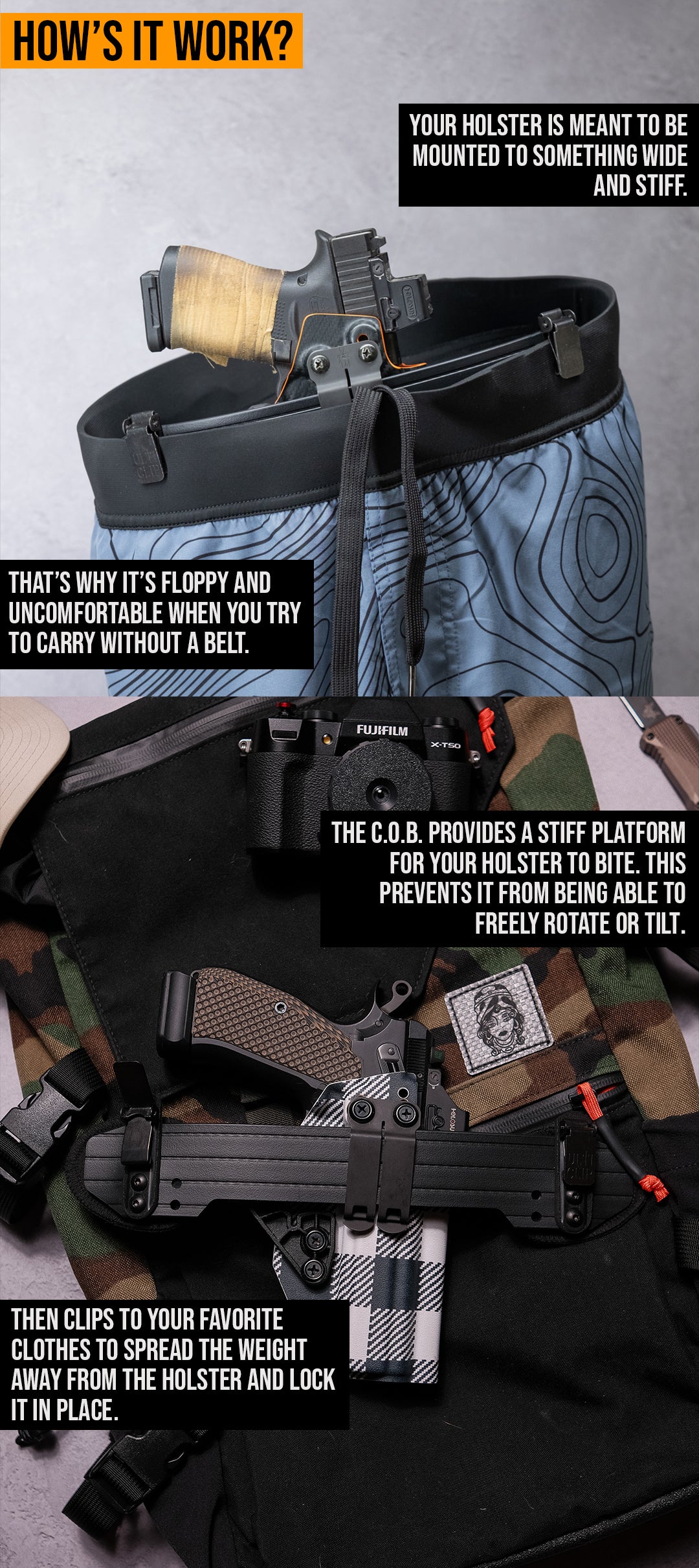 Clip-On Belt – Leisure Carry